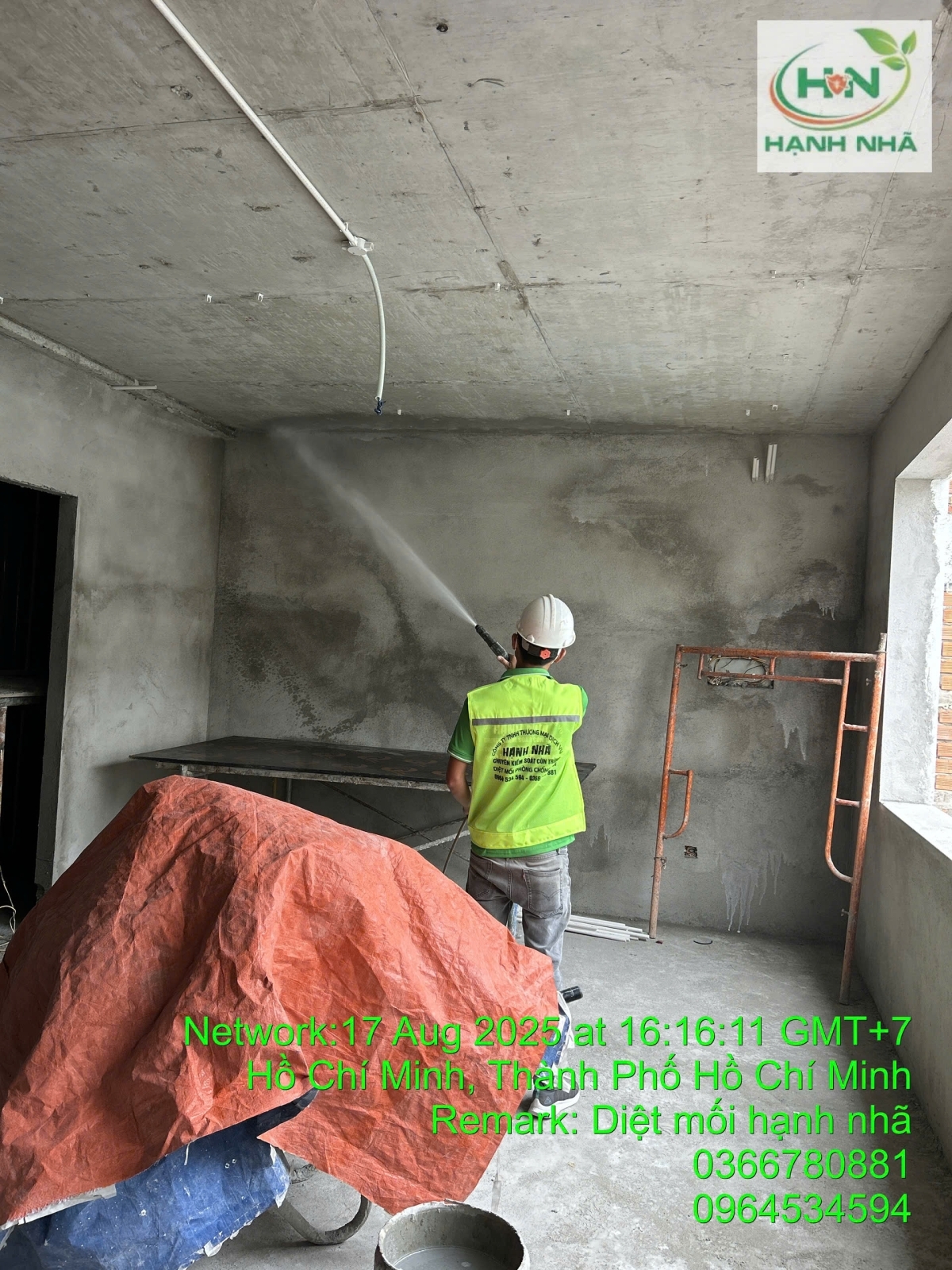 Dự án phun phòng chống mối công trình xây dựng mới tại TP.HCM